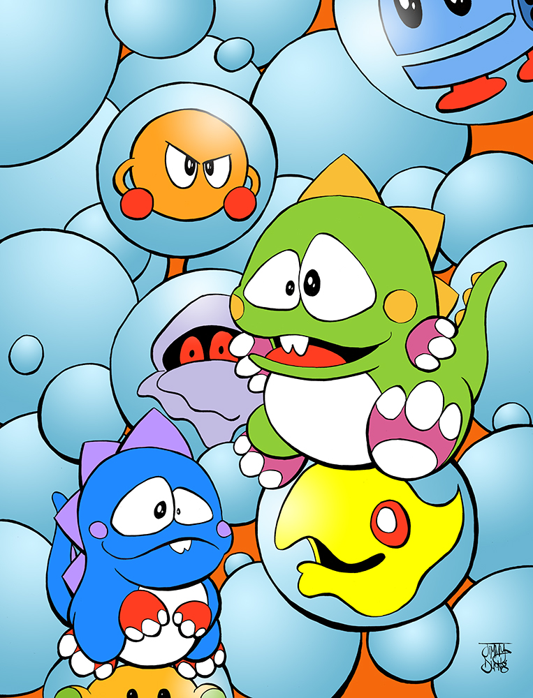 Bubble Bobble – Image by Jimmy