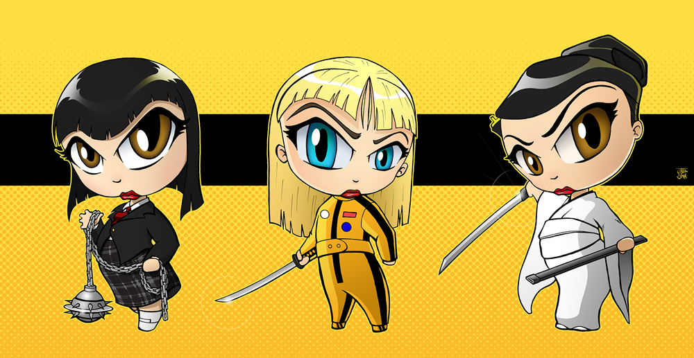 Kill Bill Girls Chibi – Image by Jimmy