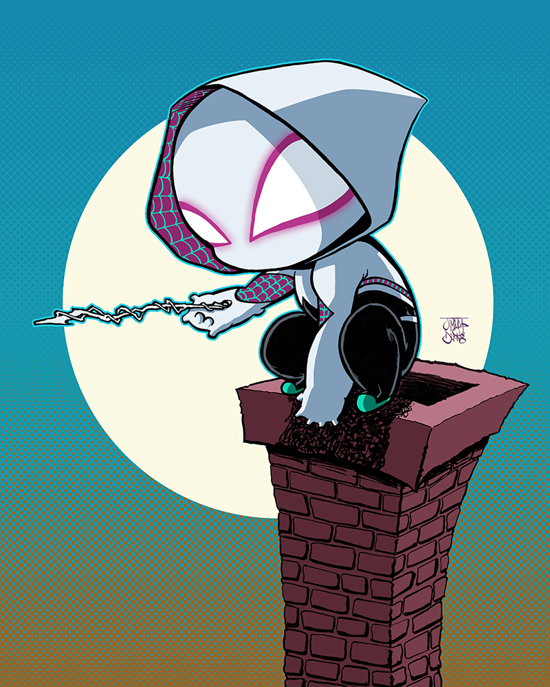 Spider-Gwen Chibi – Image by Jimmy