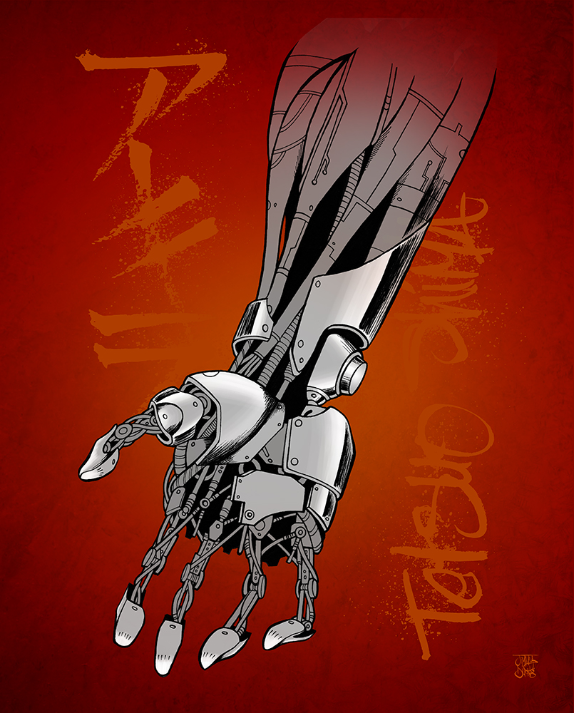 Tetsuo’s Arm – Image by Jimmy