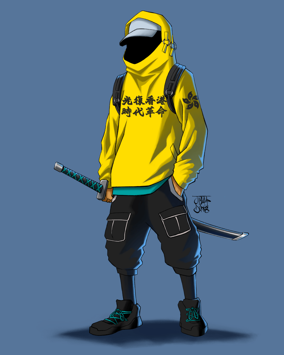 Punk Samurai – Image by Jimmy